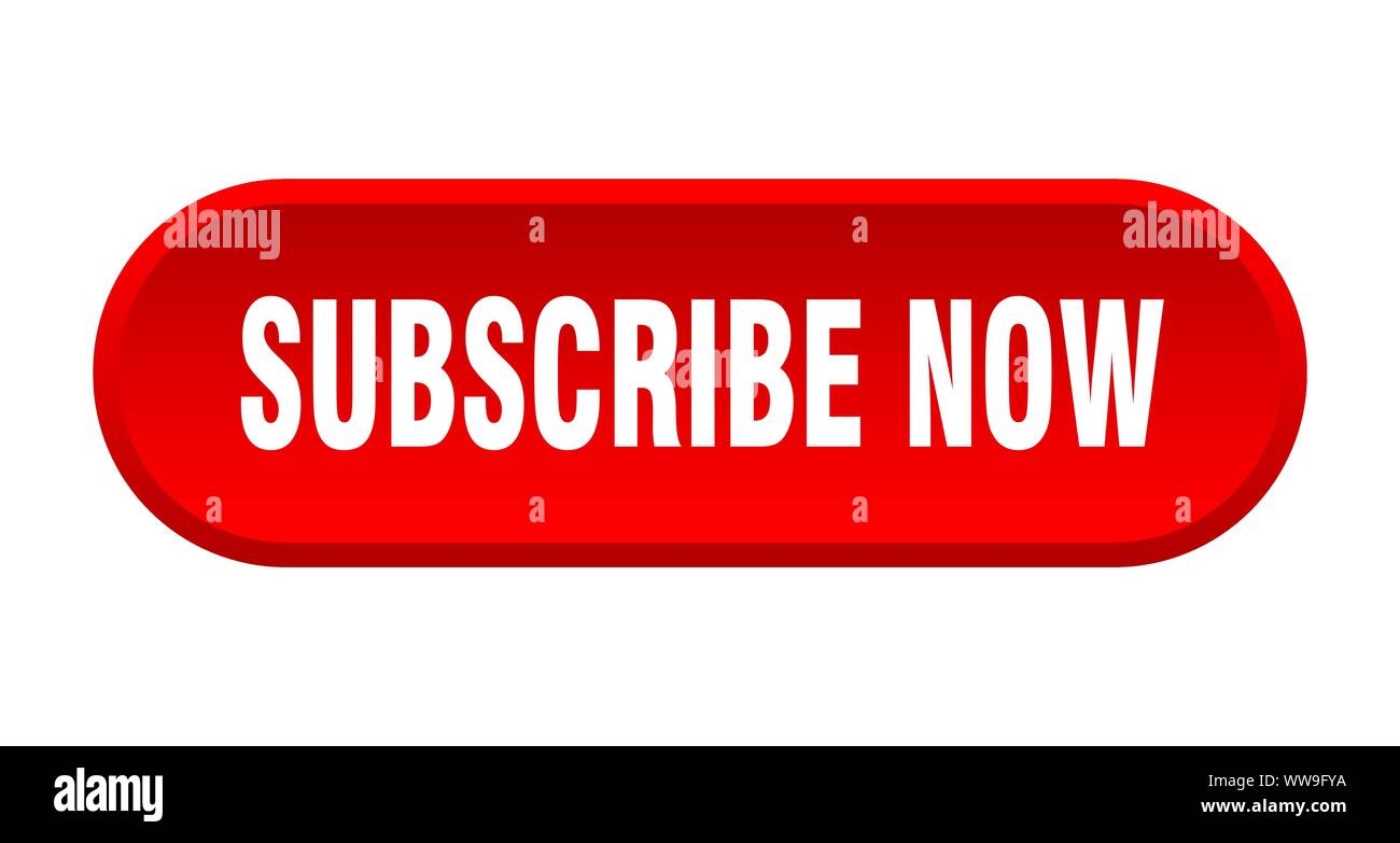 subscribe now button. subscribe now rounded red sign. subscribe now ...