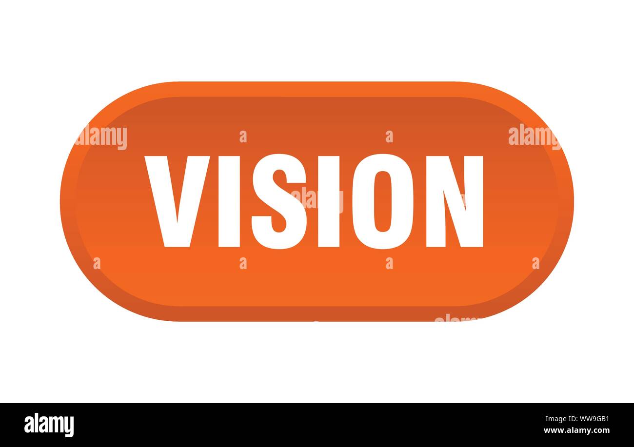vision button. vision rounded orange sign. vision Stock Vector Image ...