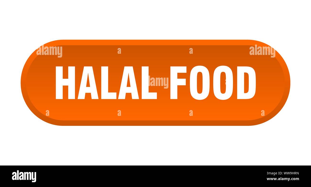 Halal food square stamp Stock Vector Images - Alamy