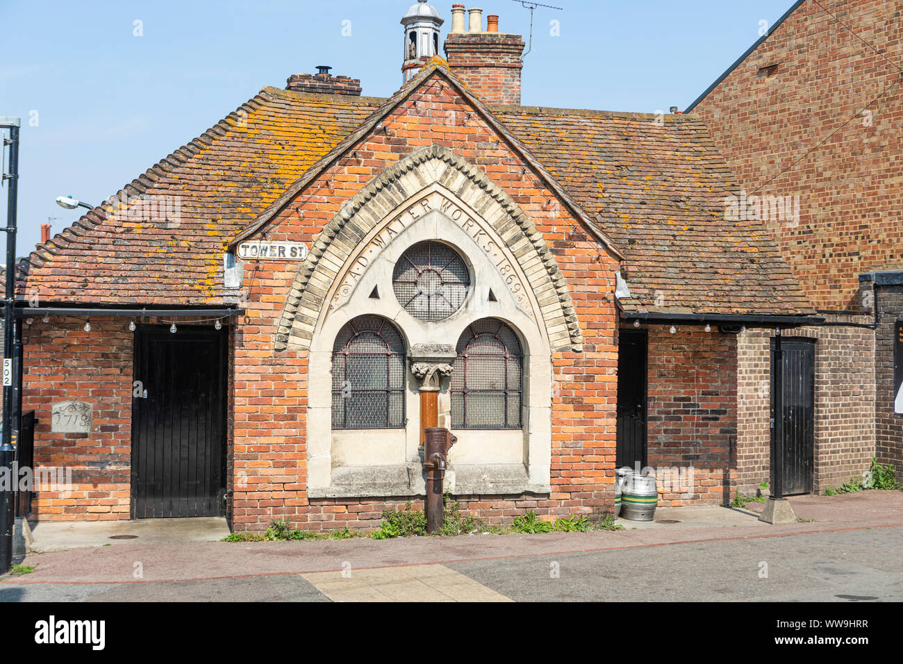 The Waterworks micropub, Rye Stock Photo - Alamy