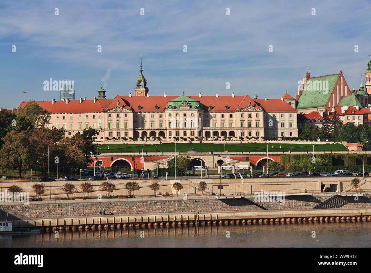 Warsaw is the capital of Poland Stock Photo - Alamy