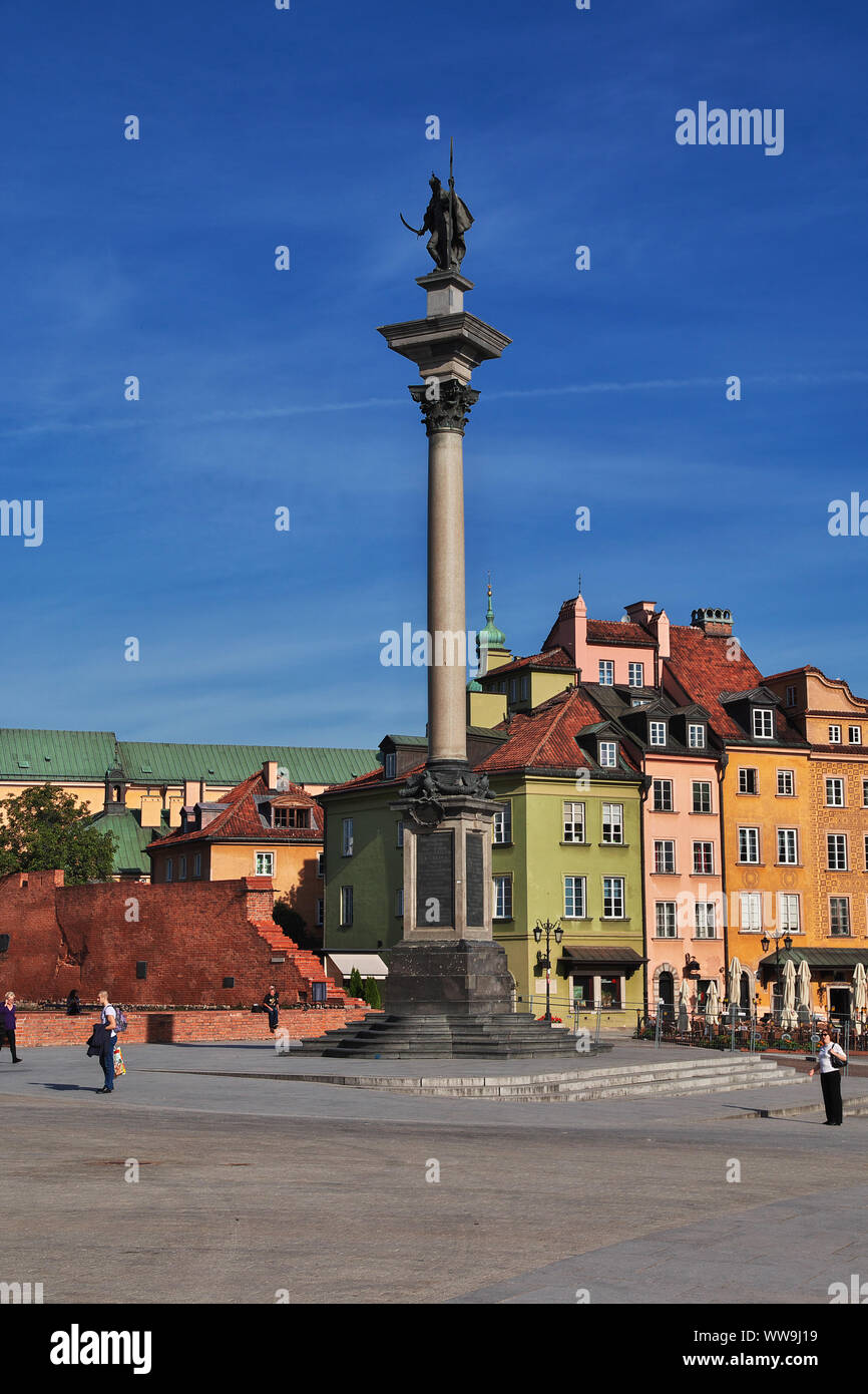 Warsaw is the capital of Poland Stock Photo - Alamy