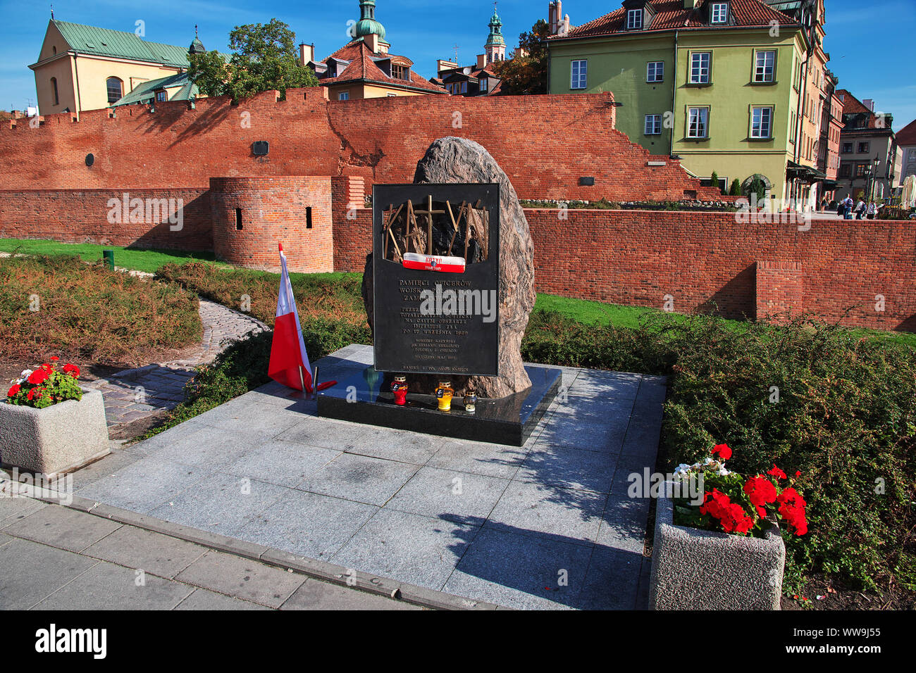 Warsaw is the capital of Poland Stock Photo - Alamy