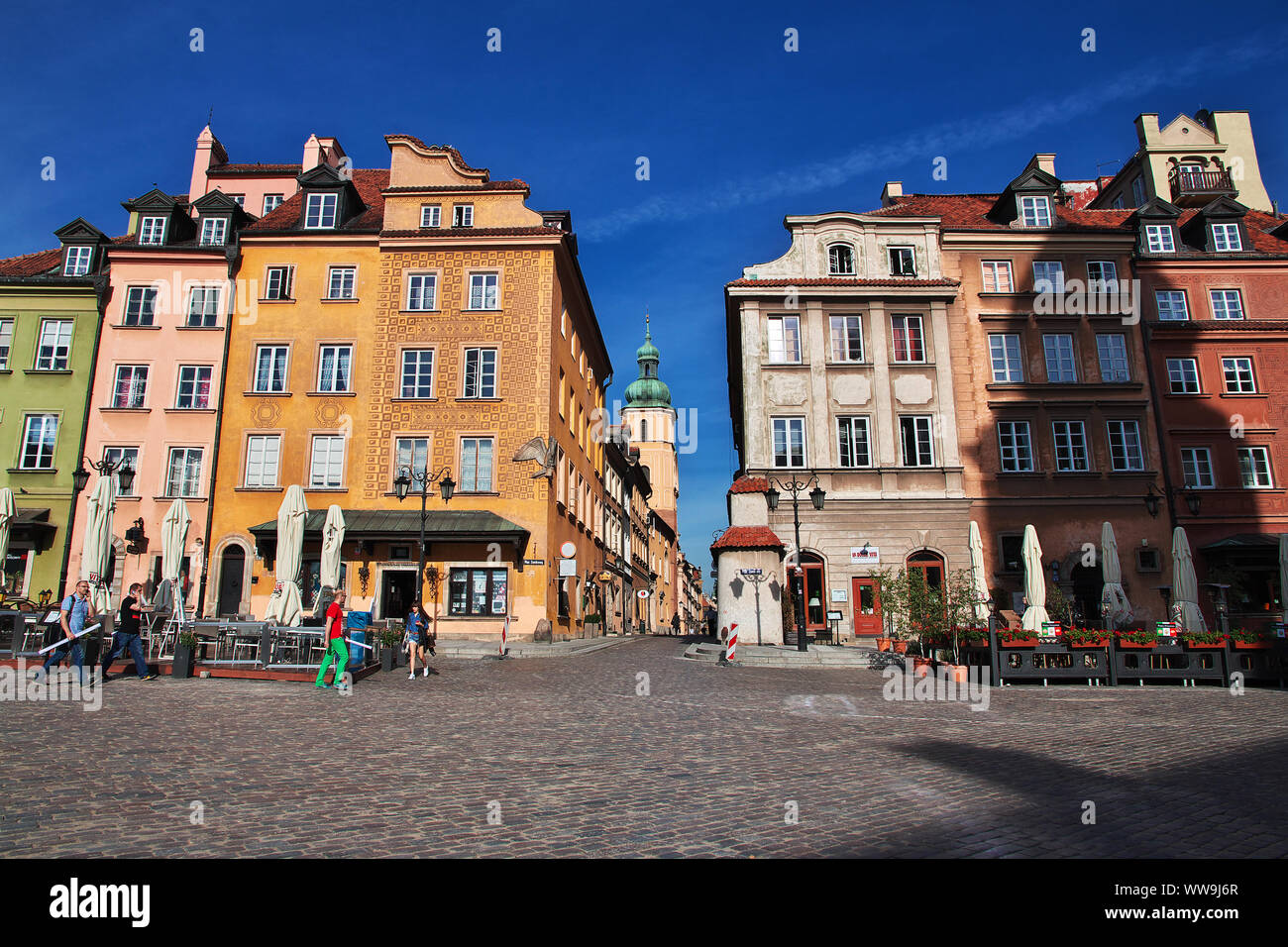 Warsaw is the capital of Poland Stock Photo - Alamy