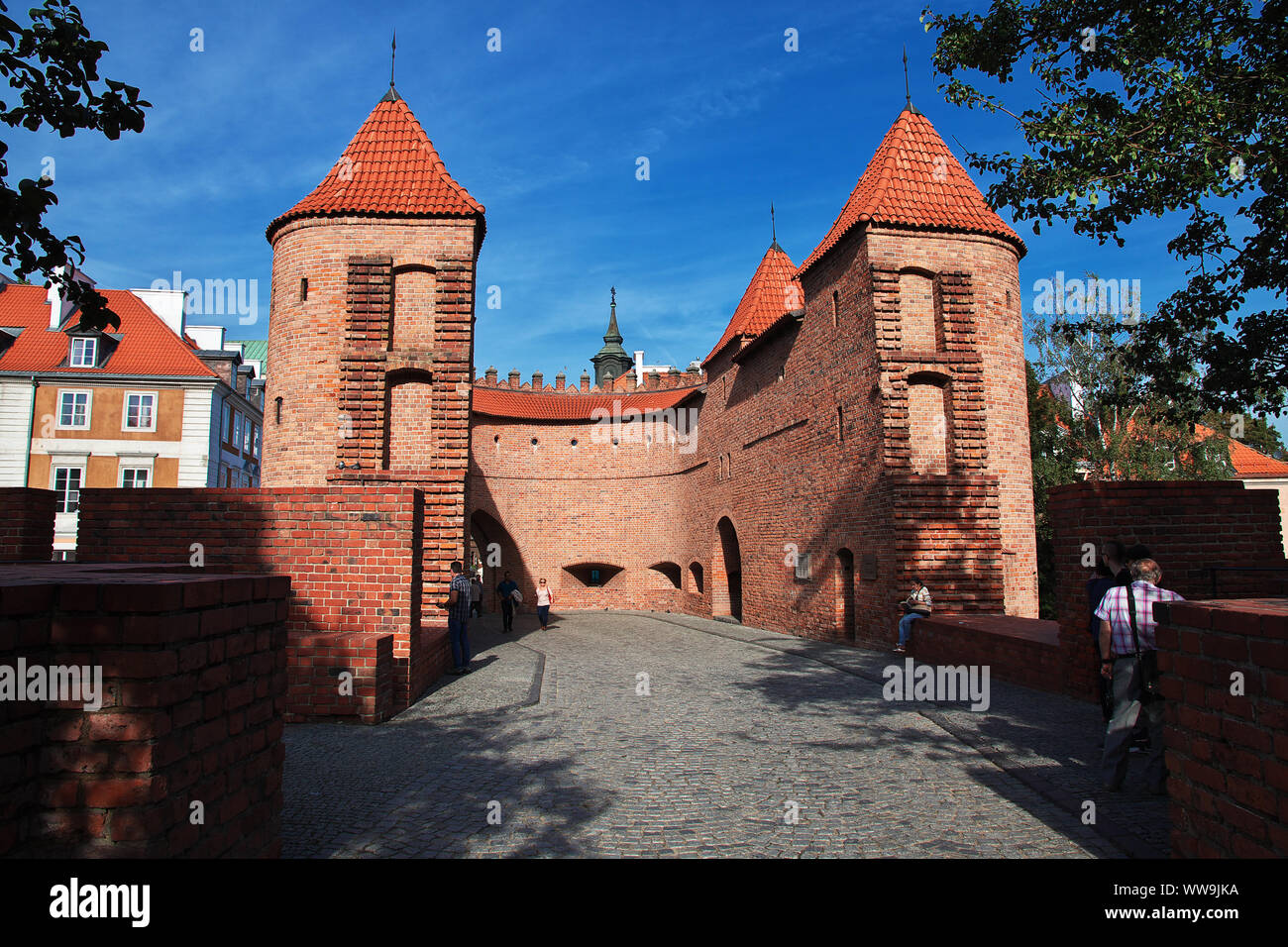 Warsaw is the capital of Poland Stock Photo - Alamy