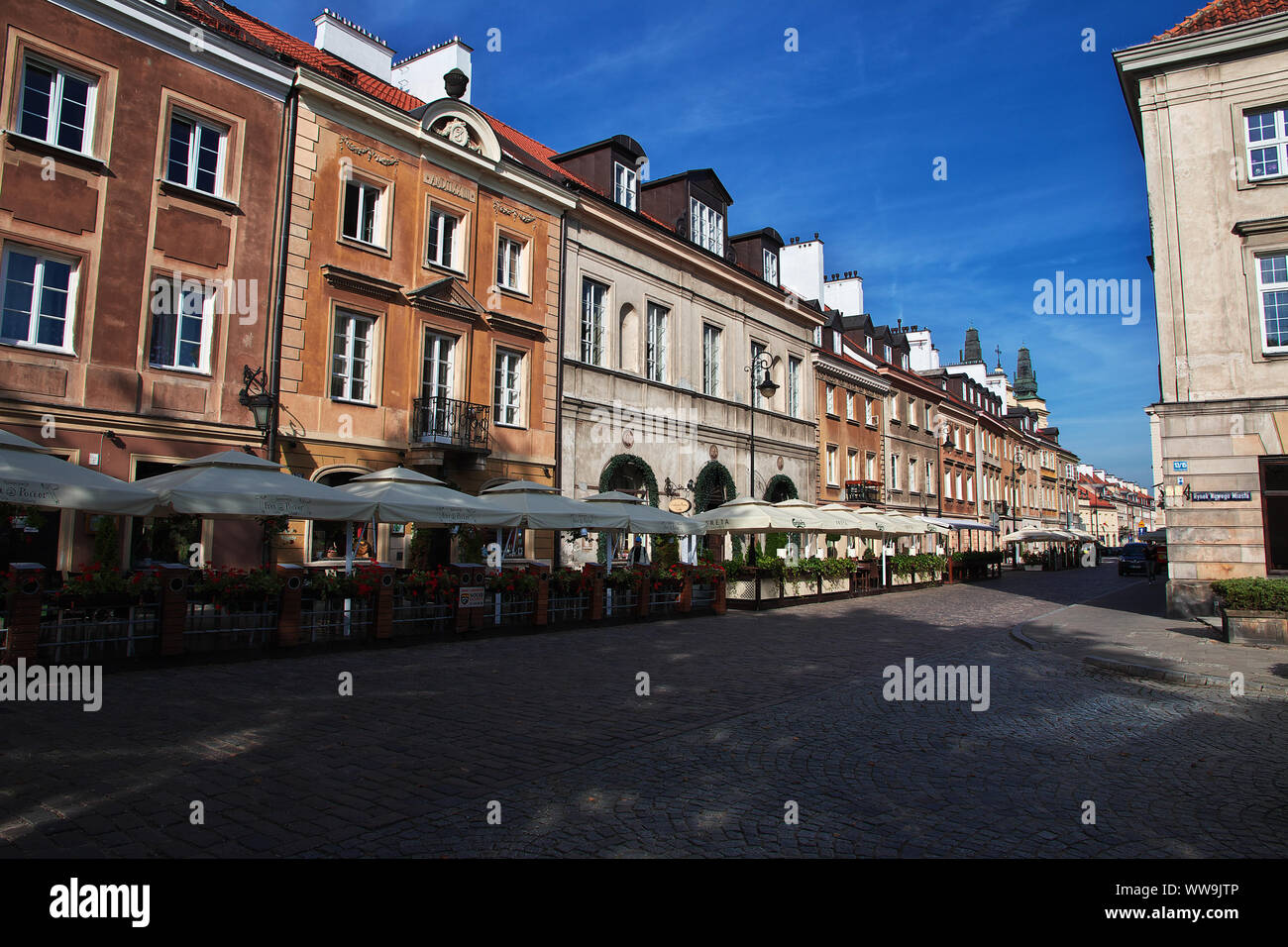 Warsaw is the capital of Poland Stock Photo - Alamy