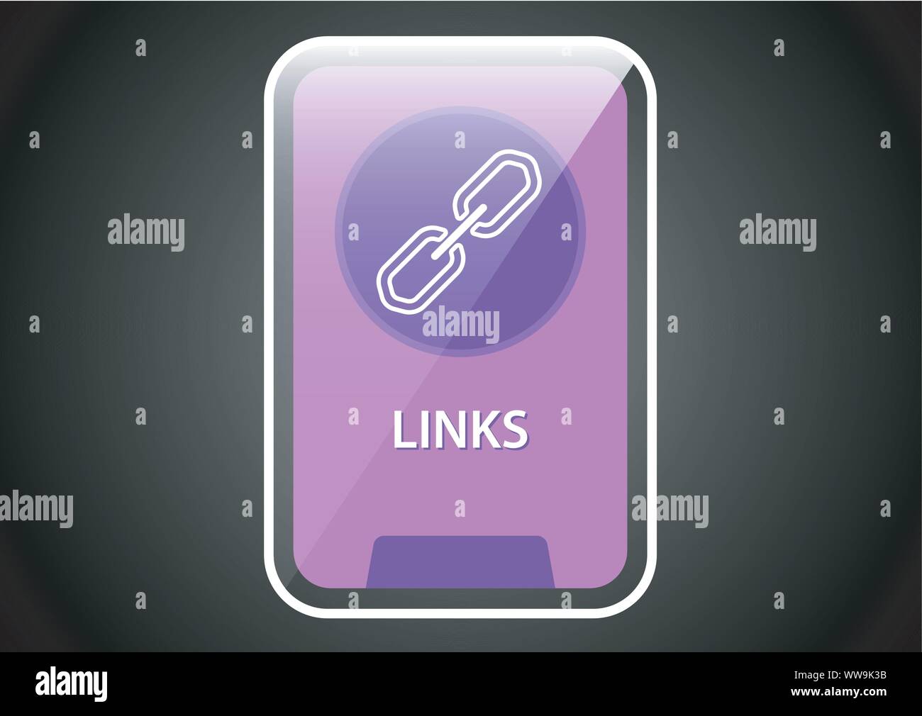 Web page content illustration Stock Vector Images - Alamy