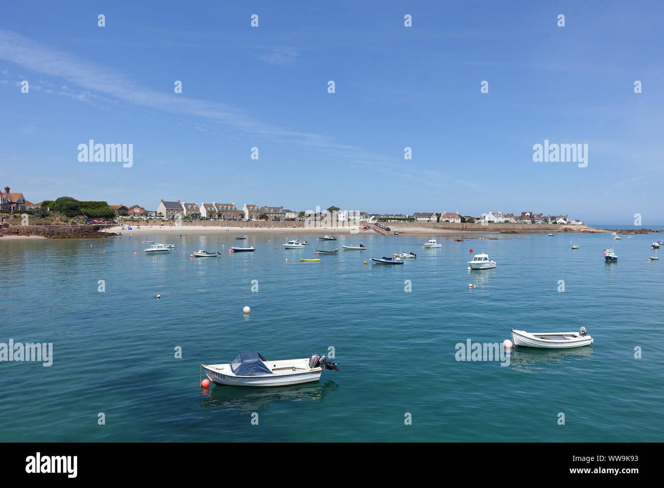 Jersey fishing boats hi-res stock photography and images - Alamy