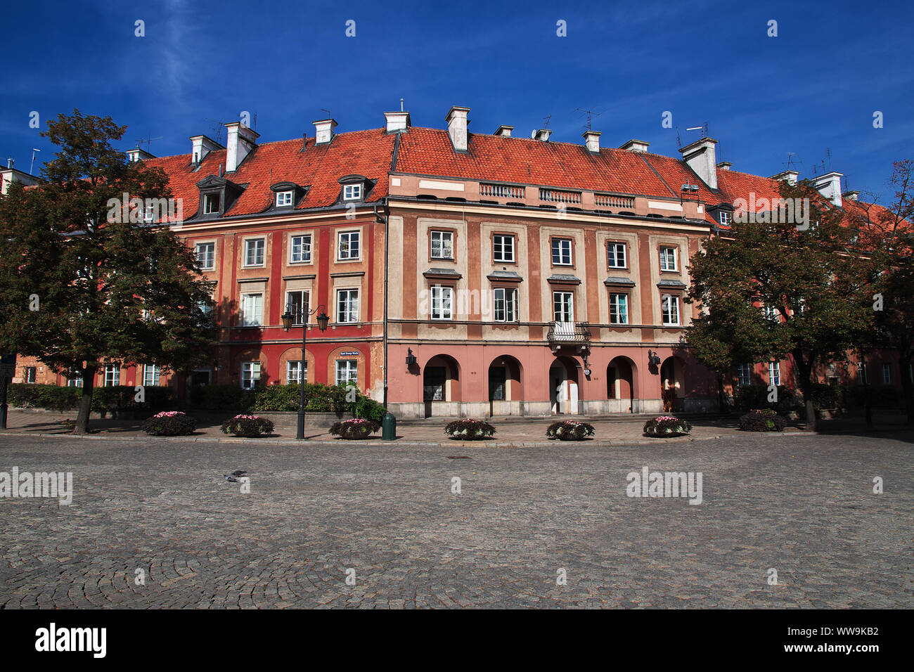 Warsaw is the capital of Poland Stock Photo - Alamy