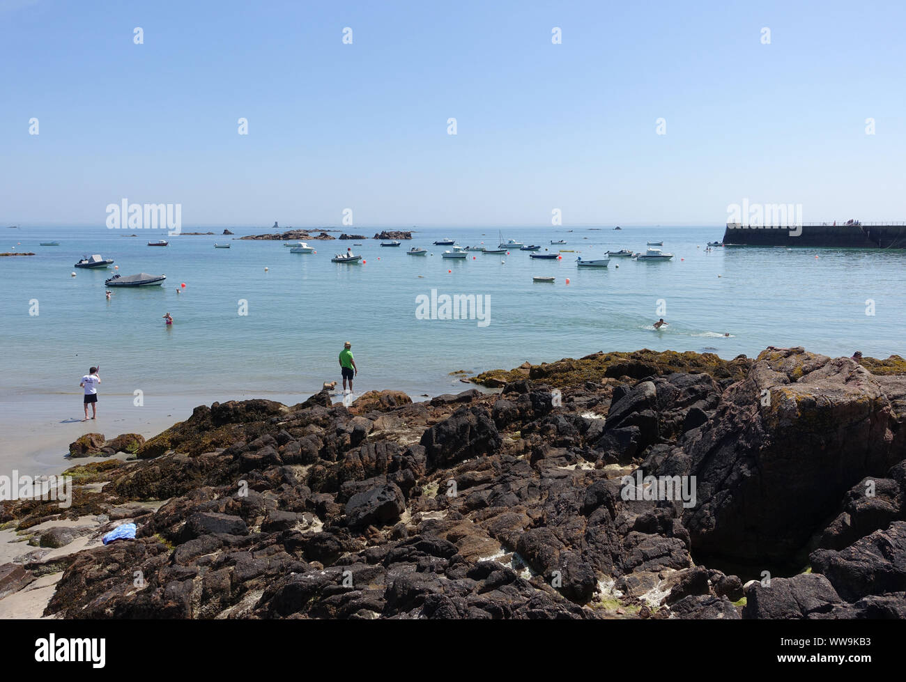 Jersey fishing boats hi-res stock photography and images - Alamy