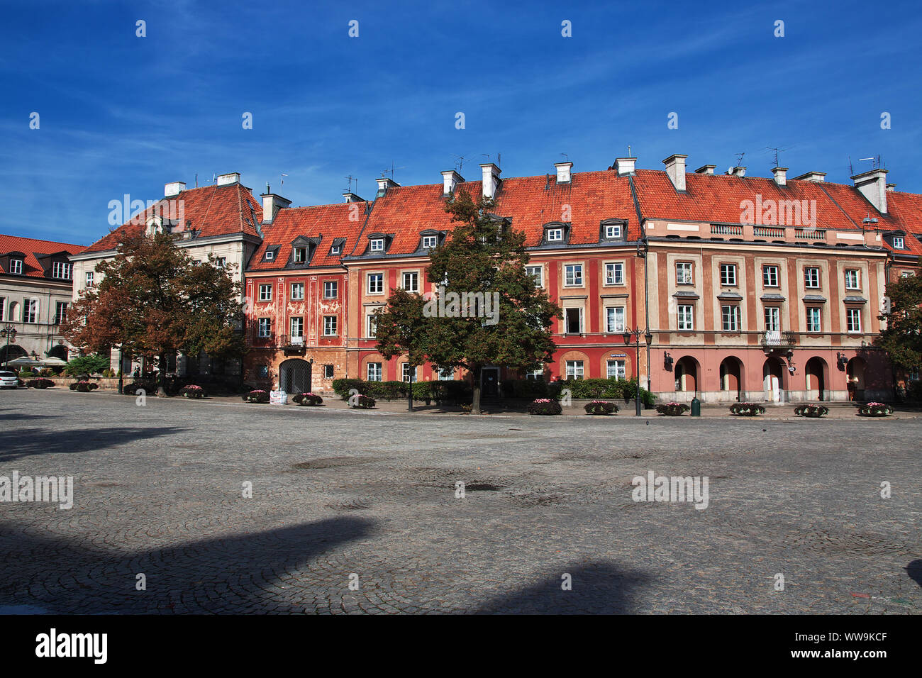Warsaw is the capital of Poland Stock Photo - Alamy
