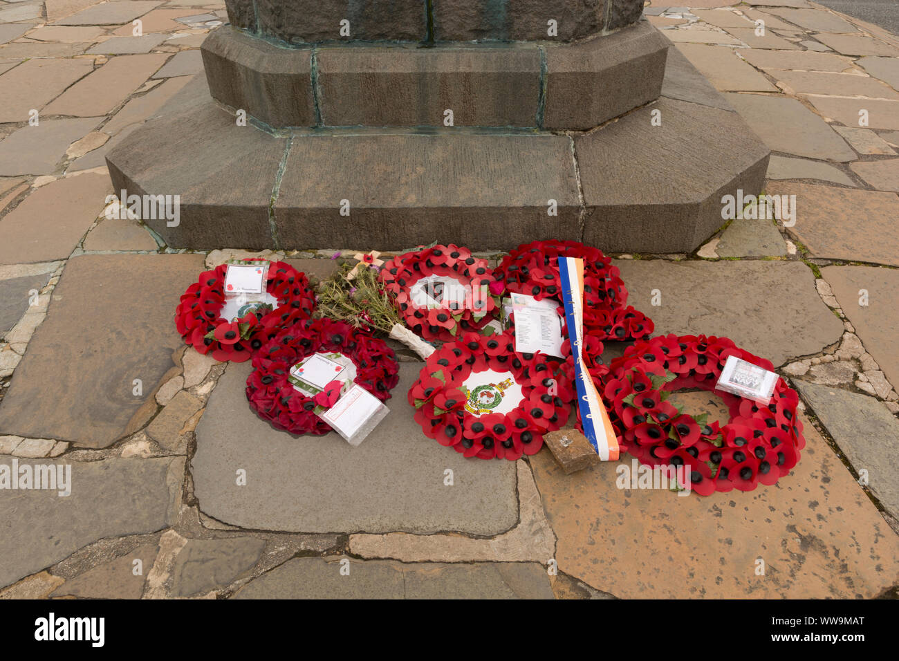 The Commando Memorial. Near Fort William. Highland. Scotland Stock ...