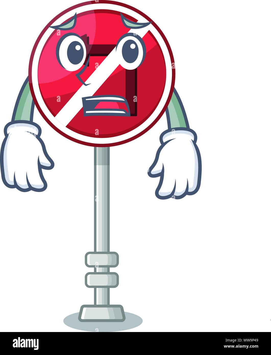 Swerve sign Stock Vector Images - Alamy