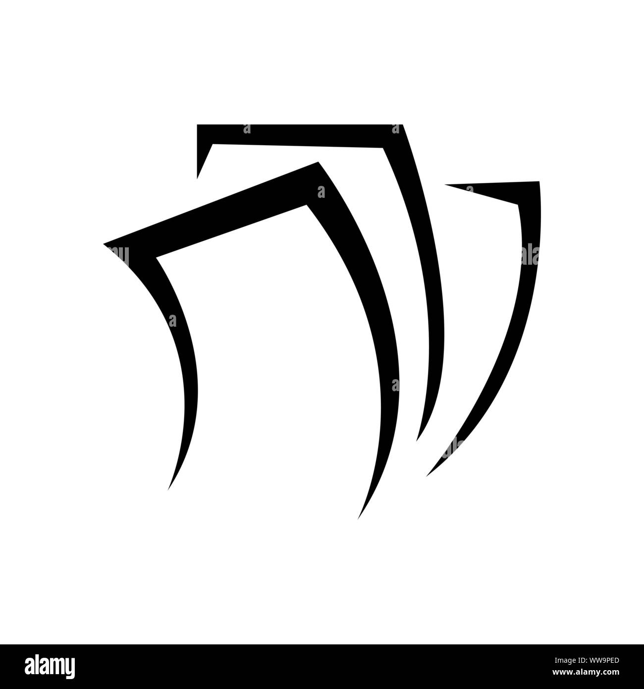 Papers Stack Illustration High Resolution Stock Photography and Images ...