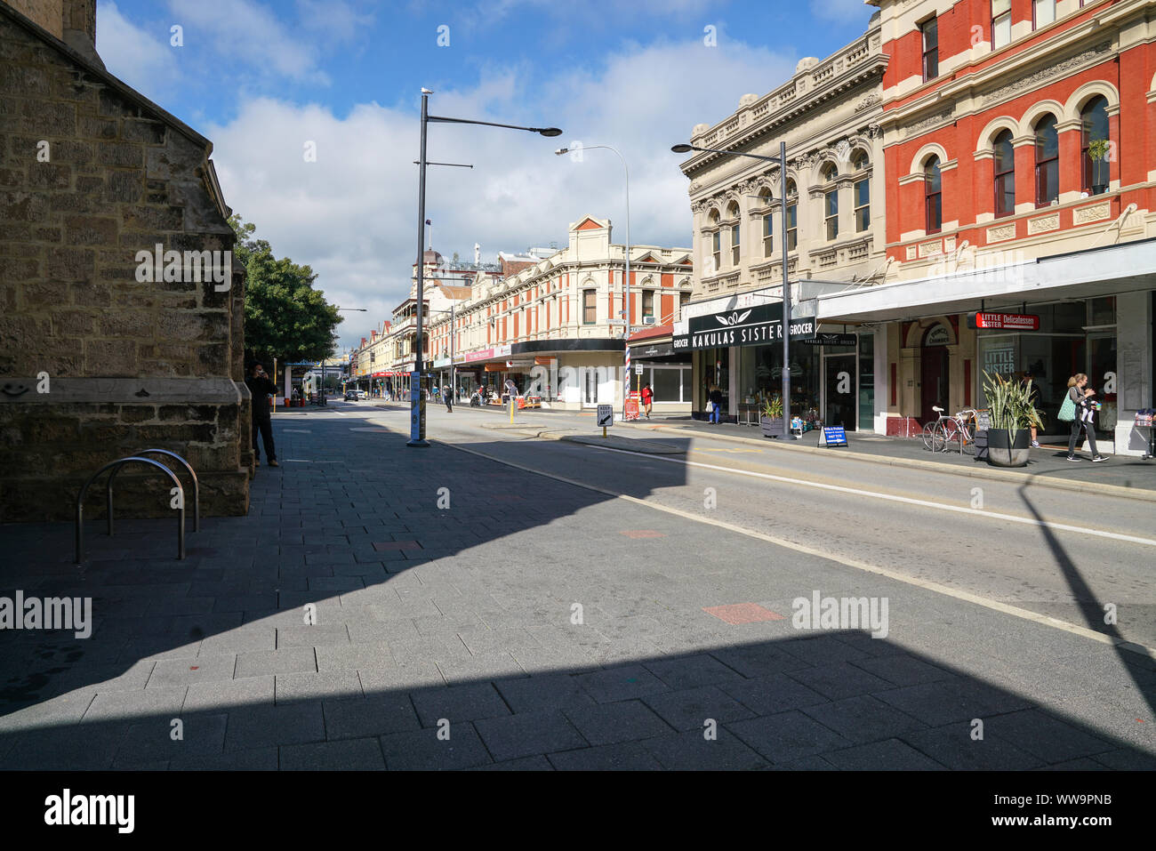 Fremantle, Western Australia - Aug 6th 2019: Fremantle's well-preserved ...
