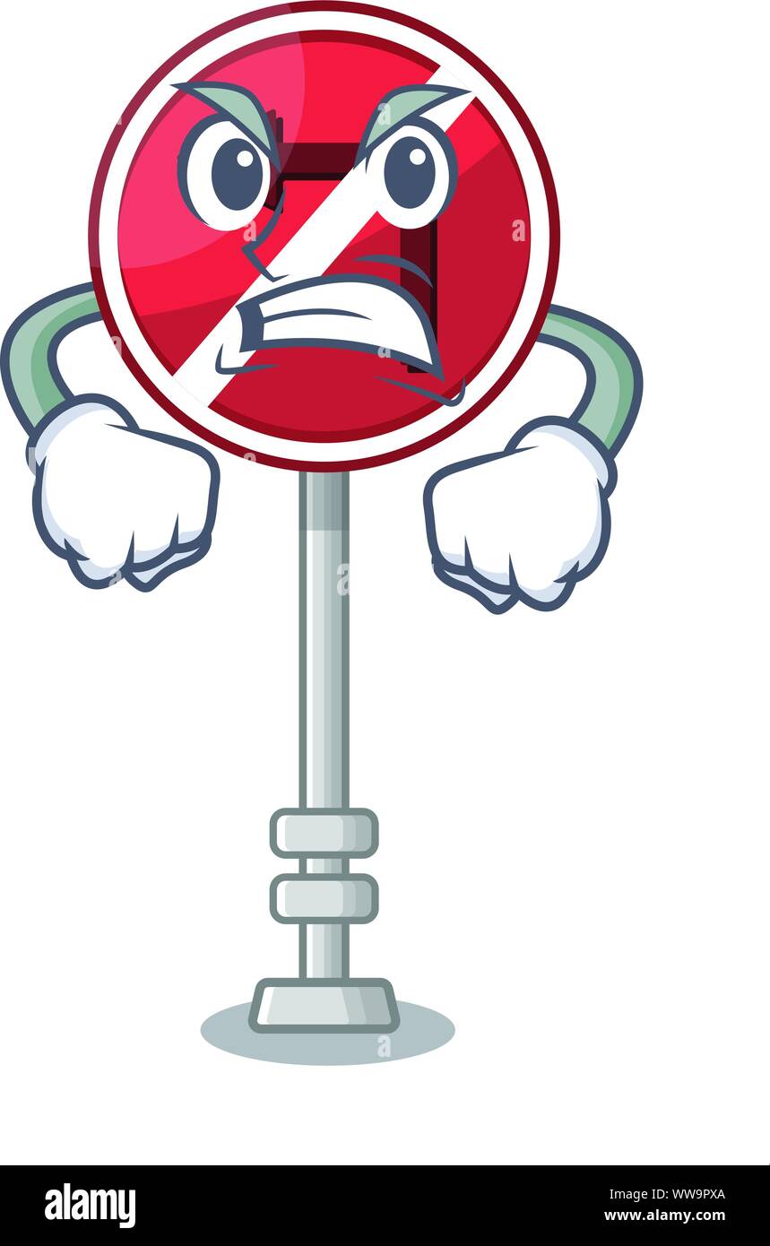 Angry No Left Turn With Cartoon Shape Stock Vector Image Art Alamy angry-no-left-turn-with-cartoon-shape-stock-vector-image-art-alamy
