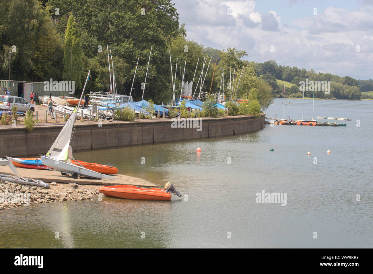ardingly reservoir and water sports centre west sussex Stock Photo - Alamy