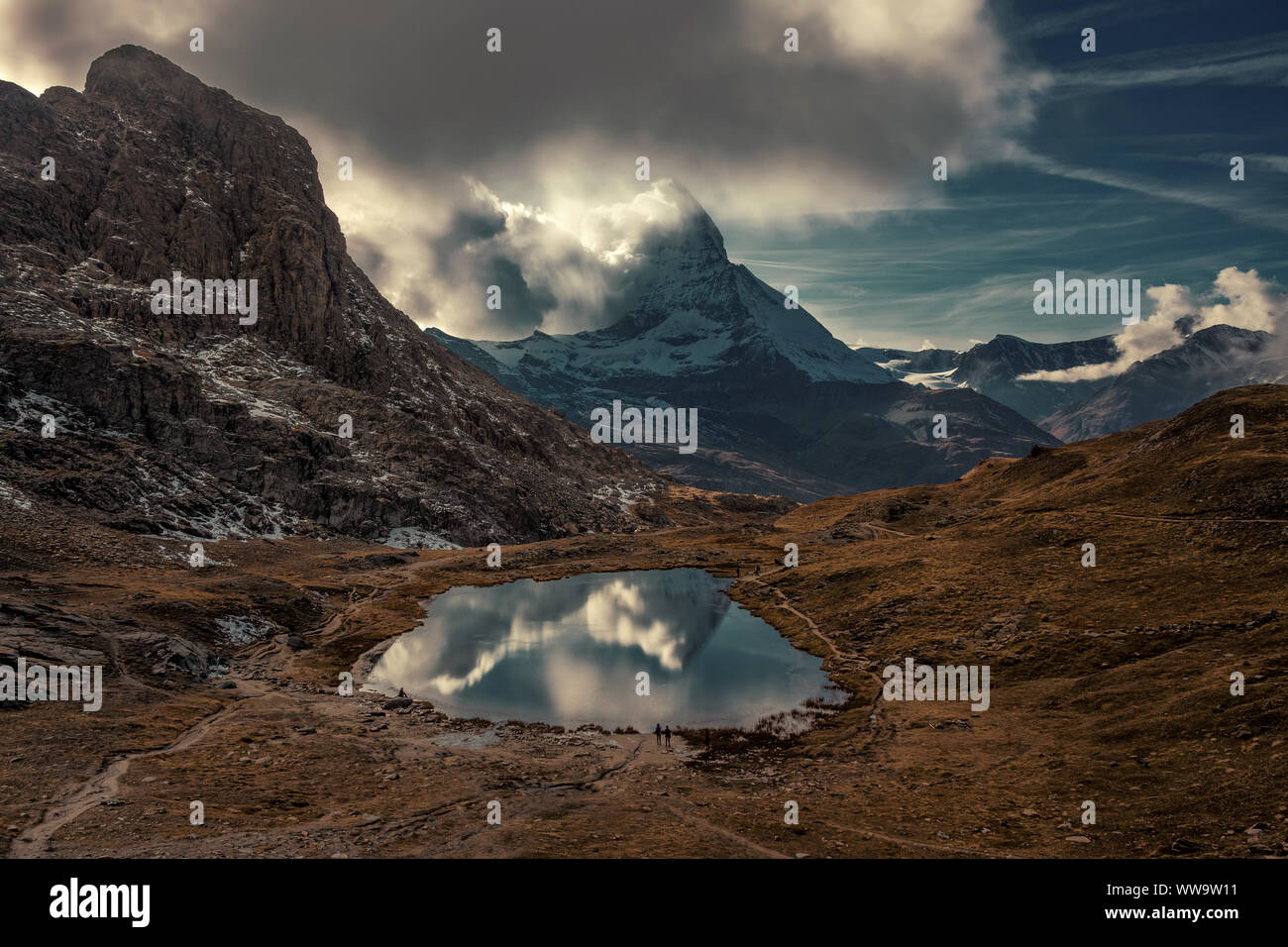 Lake riffelsee switzerland summer hi-res stock photography and images ...
