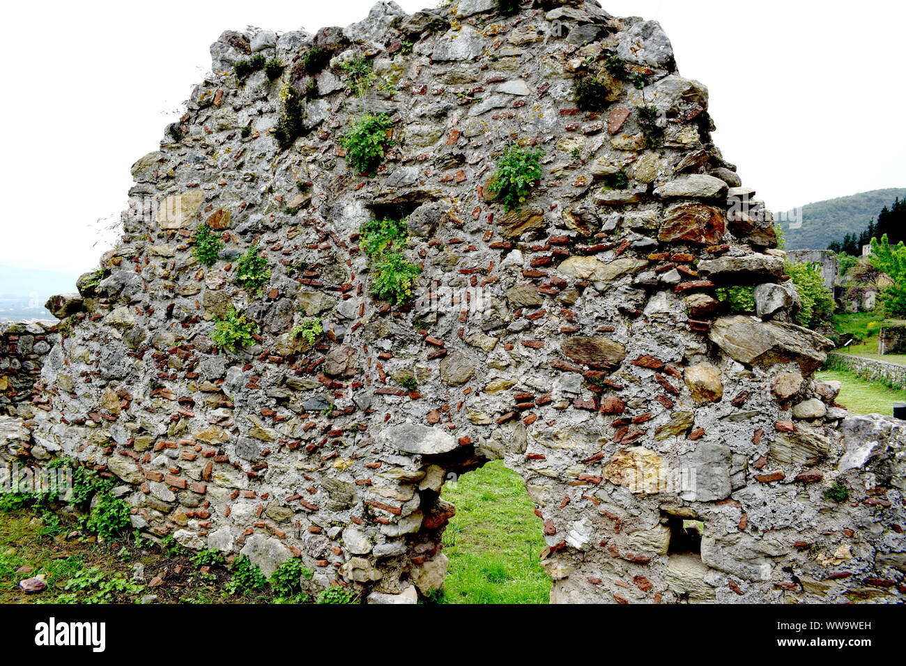 castle, mistras, medieval, town, Byzantine, house, church, monastery ...