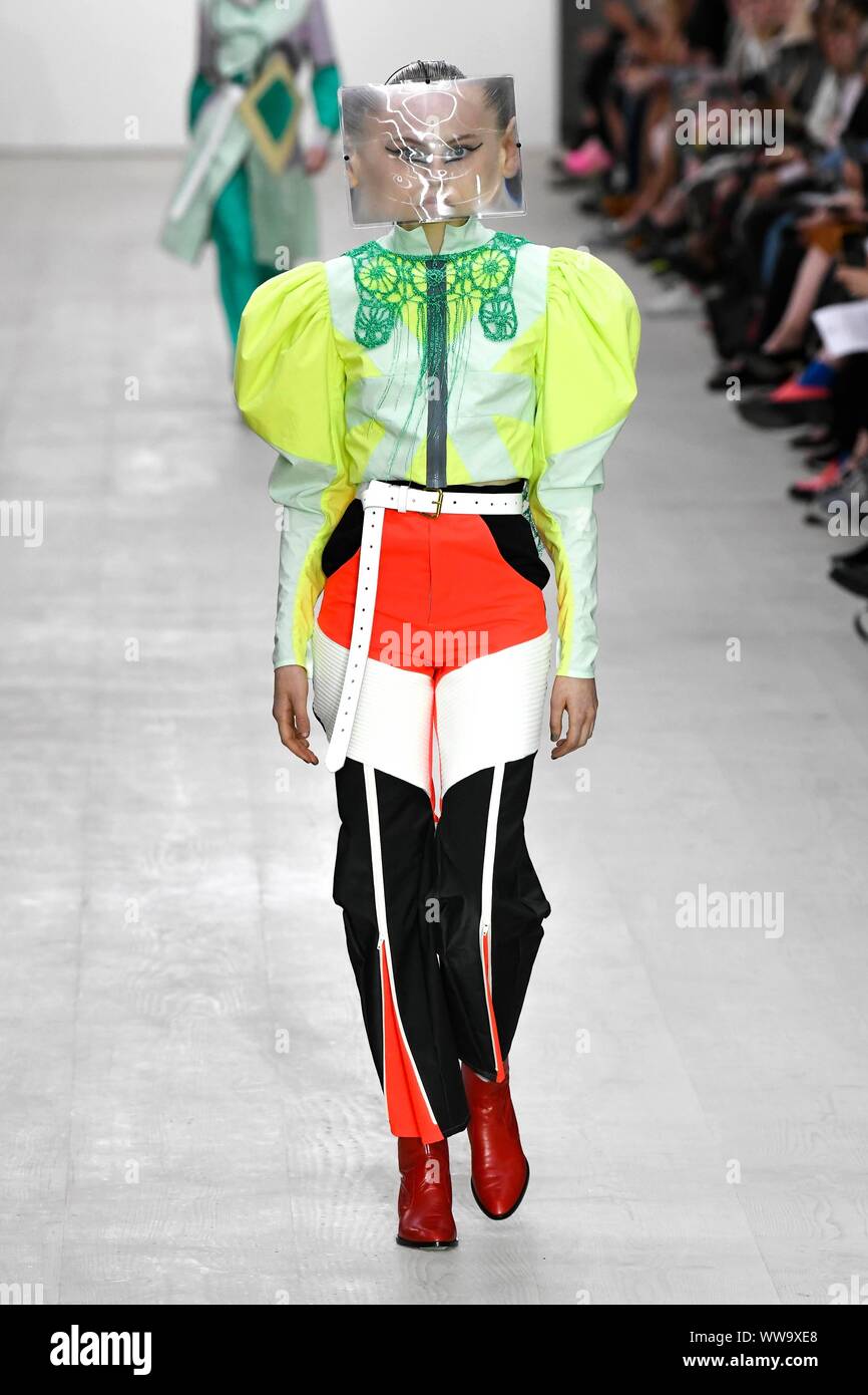 MATTY BOVAN SS20 Runway during London Fashion Week - London, UK 13/09 ...