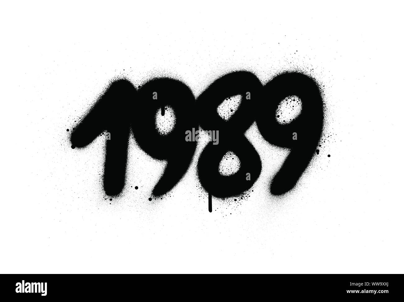 1989 sign Stock Vector Images - Alamy