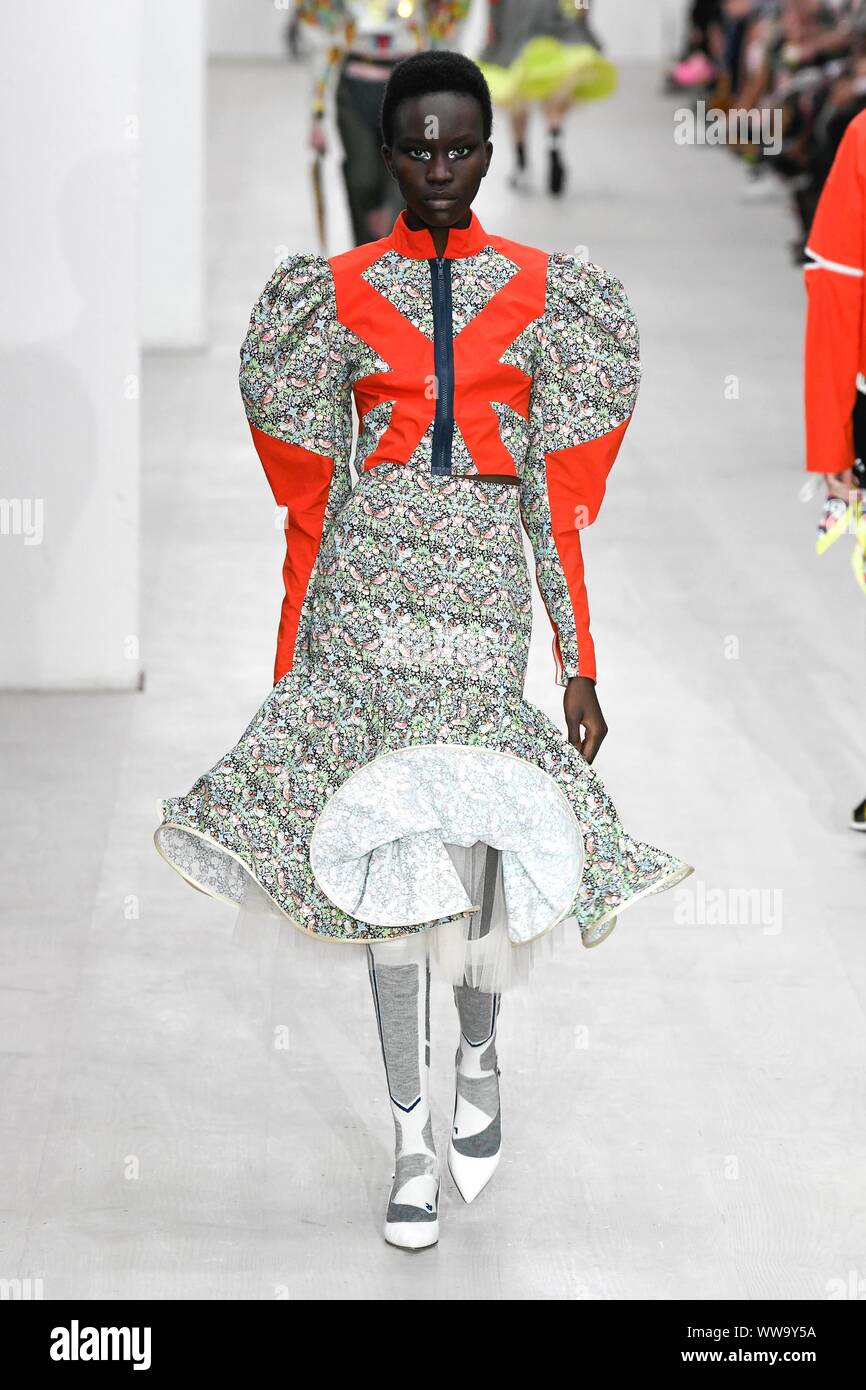 MATTY BOVAN SS20 Runway during London Fashion Week - London, UK 13/09 ...