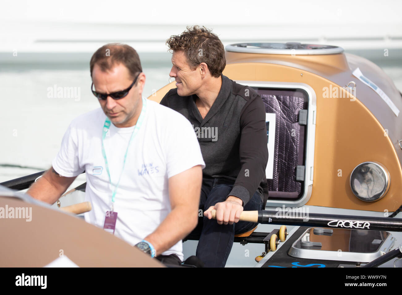 Southampton,UK,13th September 2019,Rowing Olympic gold medalist, James ...