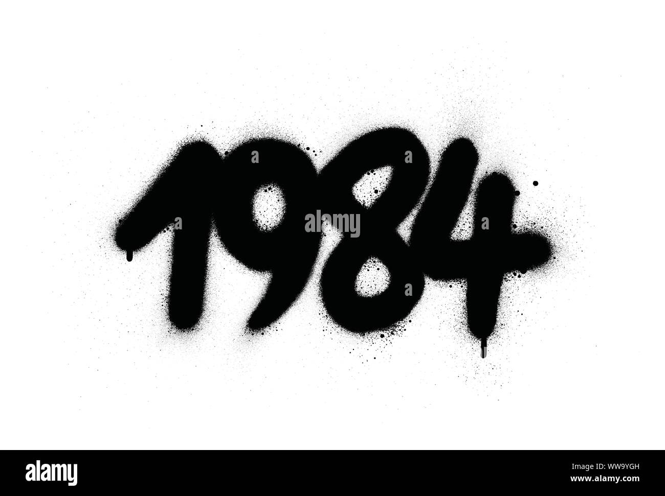 Numbers 1984 Cut Out Stock Images & Pictures - Alamy
