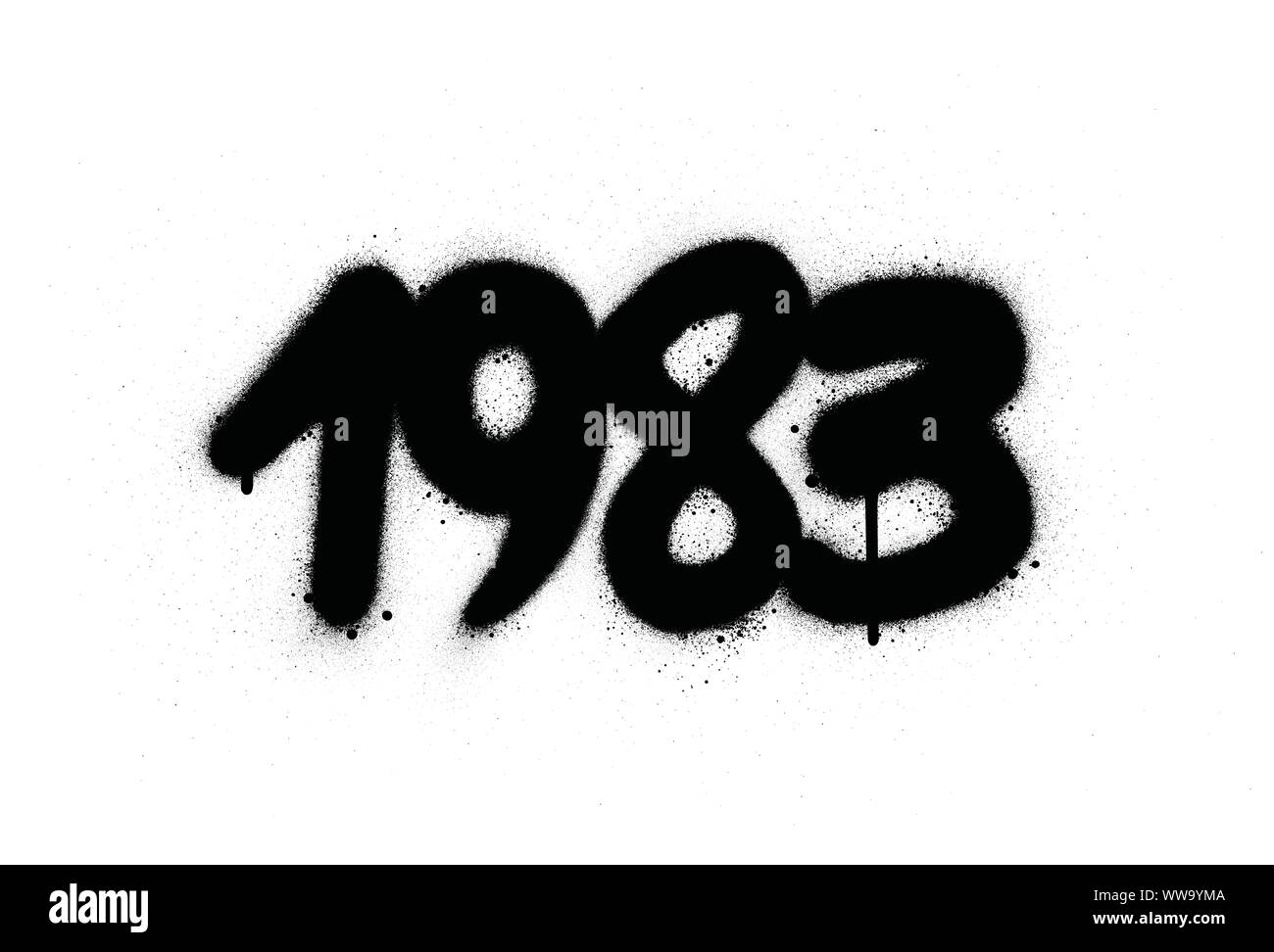 1983 sign Stock Vector Images - Alamy