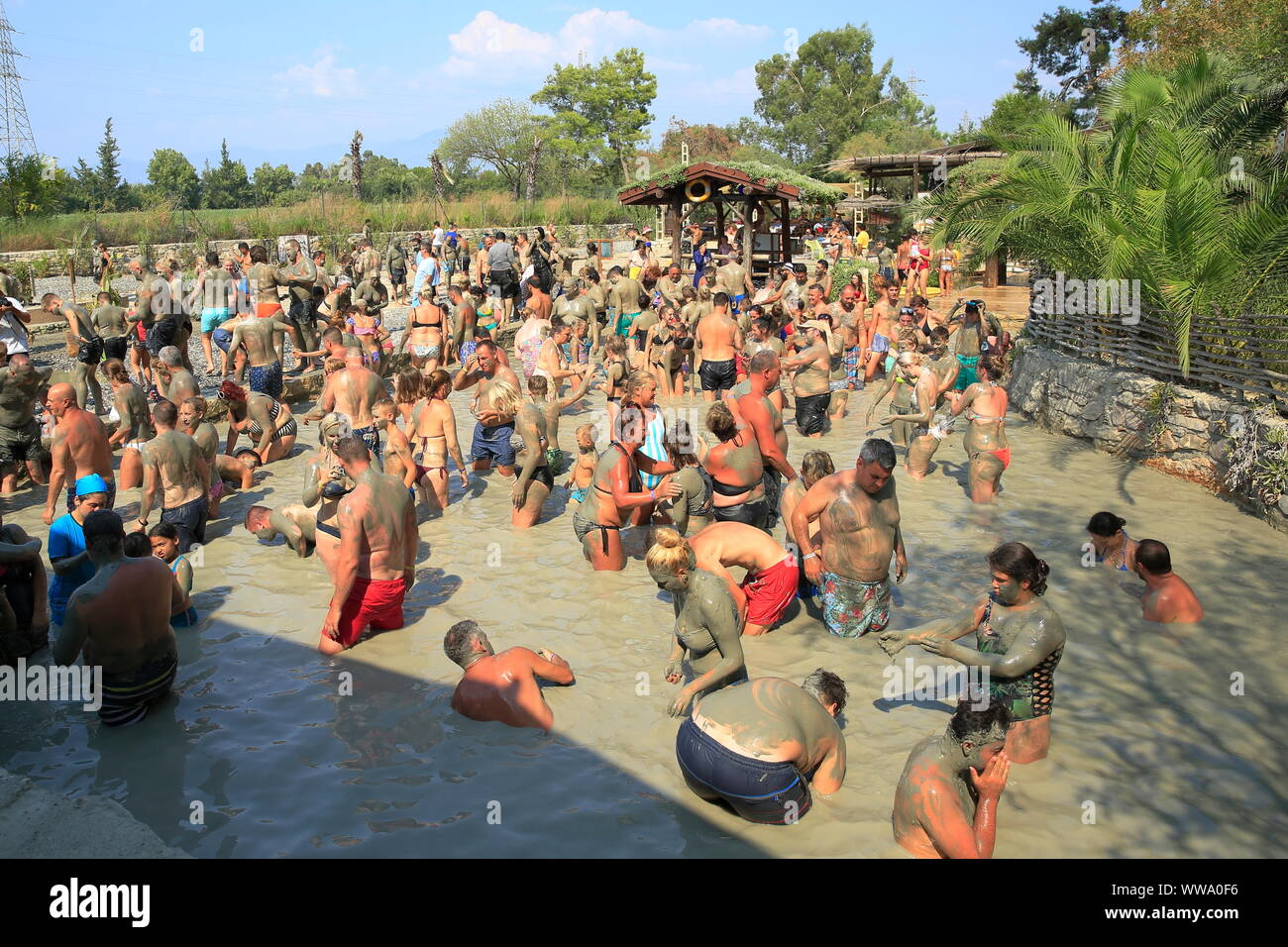 Turkey mud bath hi-res stock photography and images - Alamy
