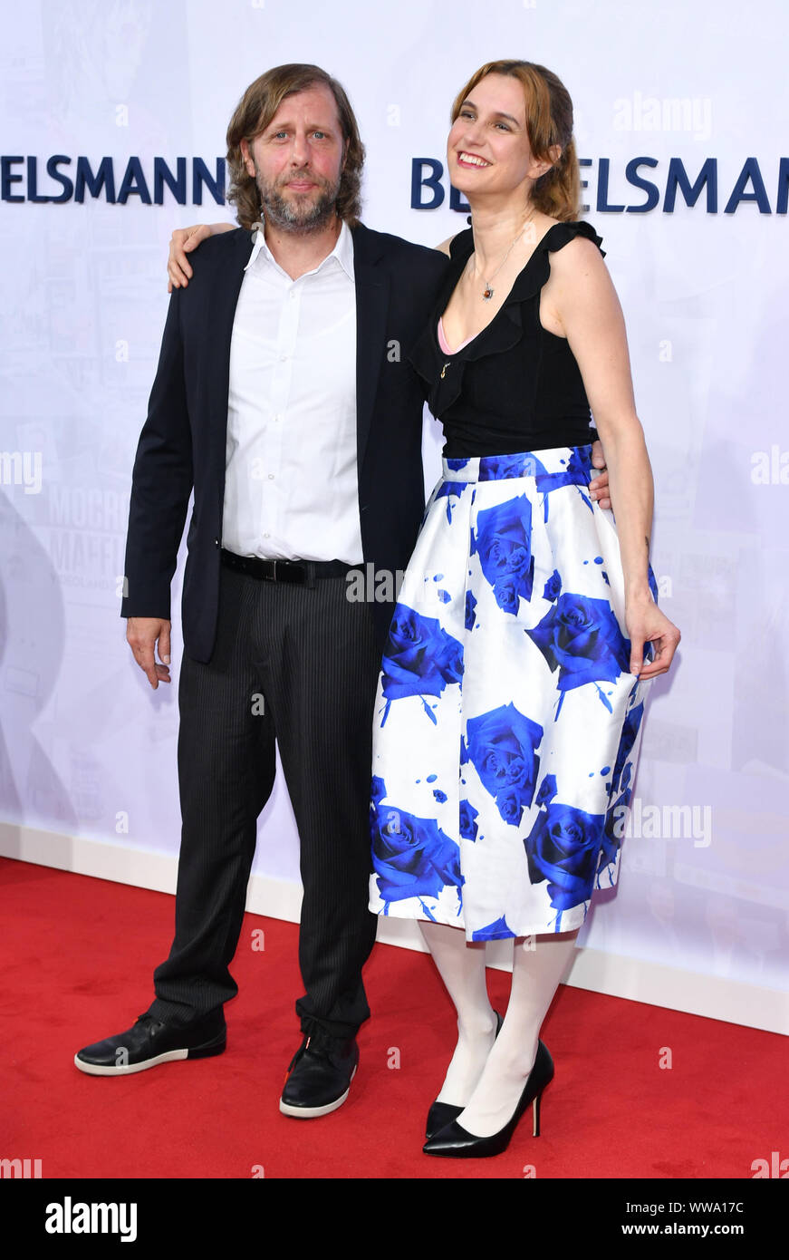 Berlin, Germany. 12th Sep, 2019. Actor Oliver Korittke and his ...