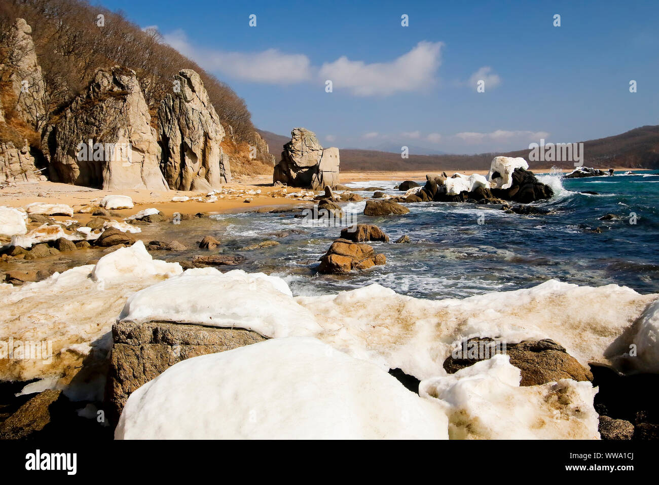 Proselochny cordon. Lazovsky Nature Reserve, Sikhote-Alin mountain ...