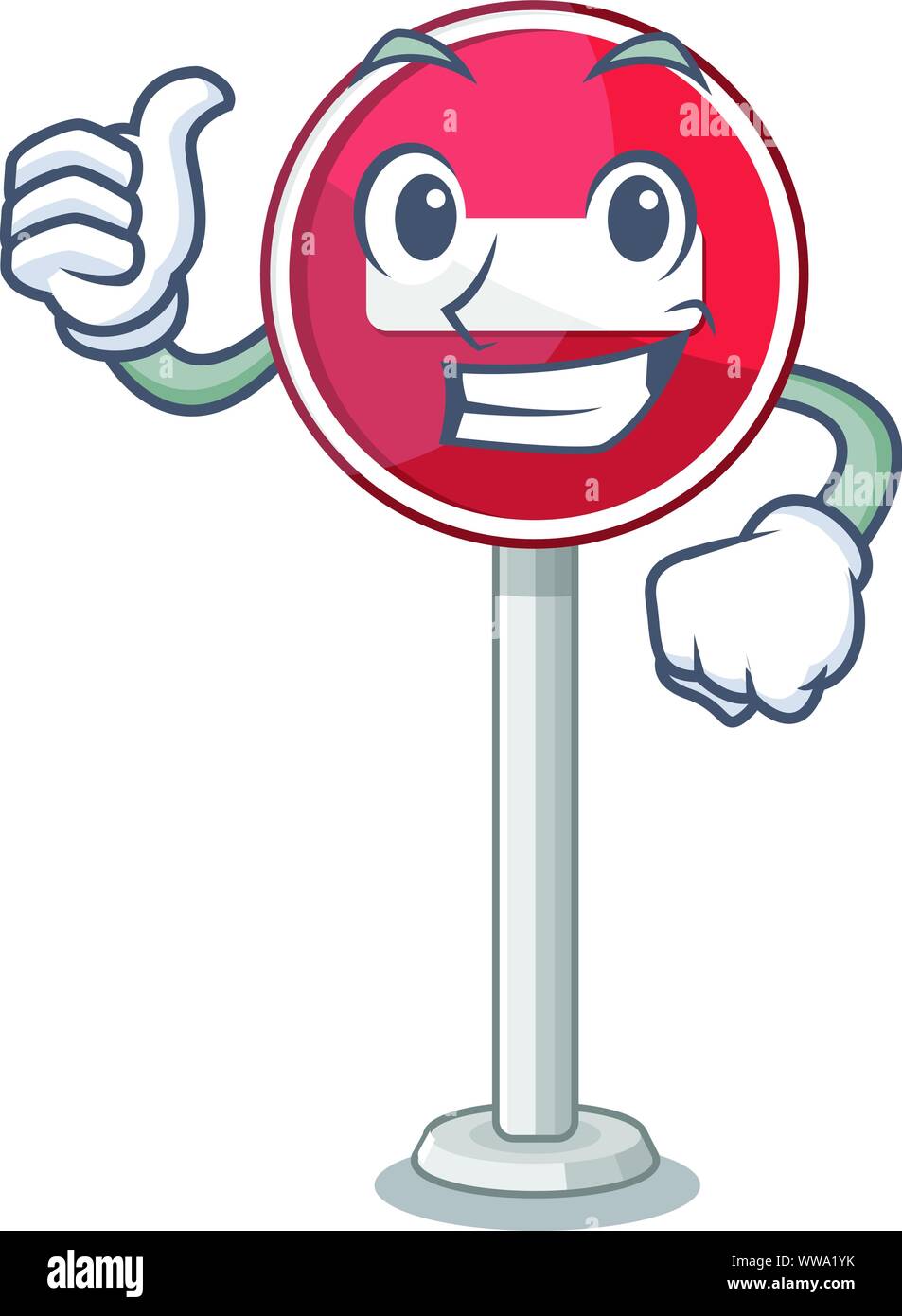 Entry approval Cut Out Stock Images & Pictures - Alamy