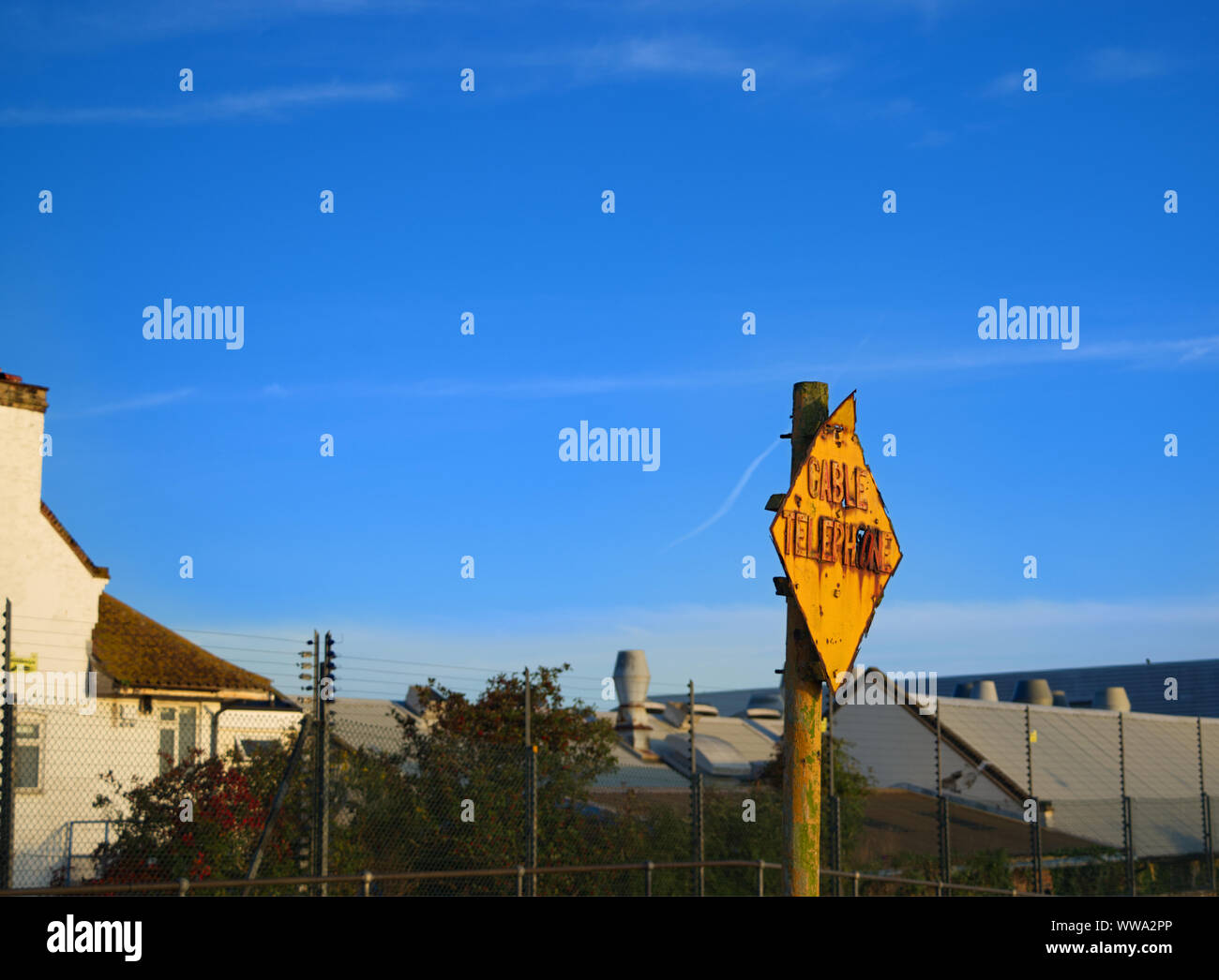 Orange signboard hi-res stock photography and images - Alamy