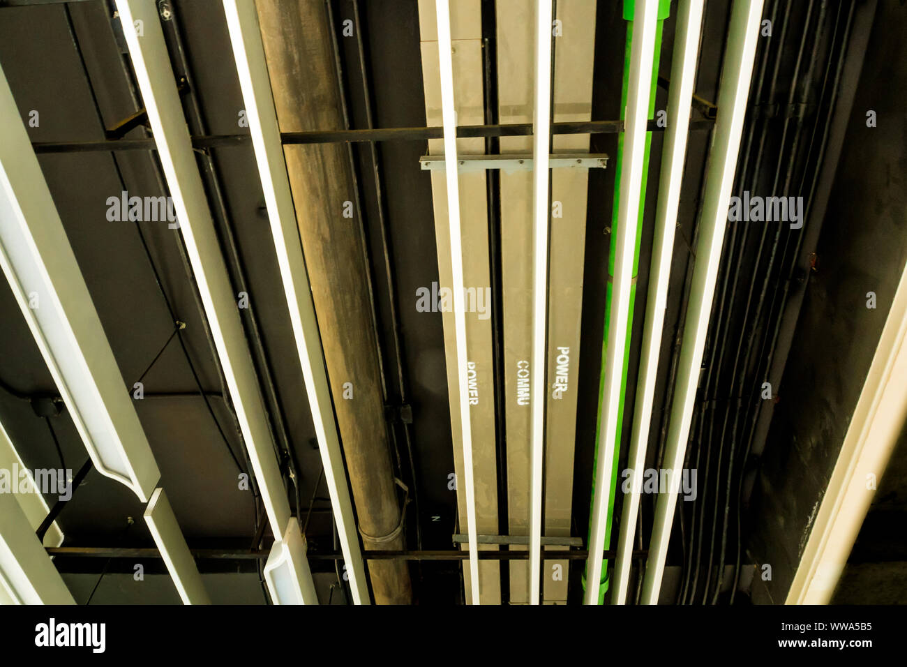 Ceiling mounted ducts hi-res stock photography and images - Alamy