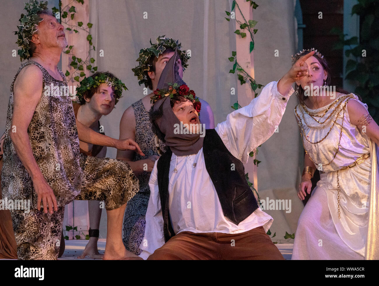Joe Edwards-Gill playing Bottom in A Midsummer Night's Dream Stock ...