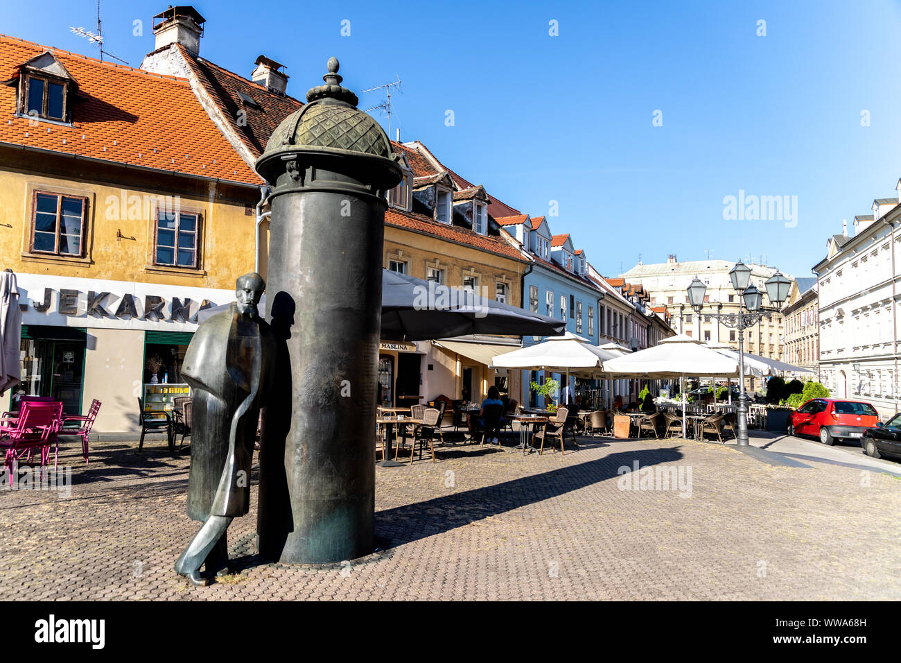 Zagreb capital city of Croatia Stock Photo - Alamy