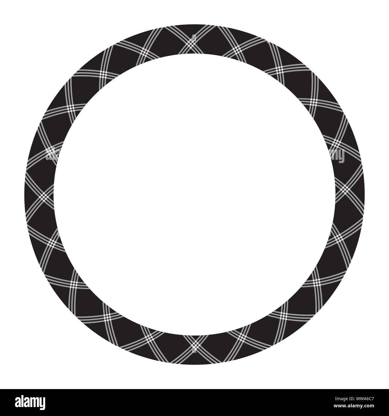 Circle borders and frames vector. Round border pattern geometric ...