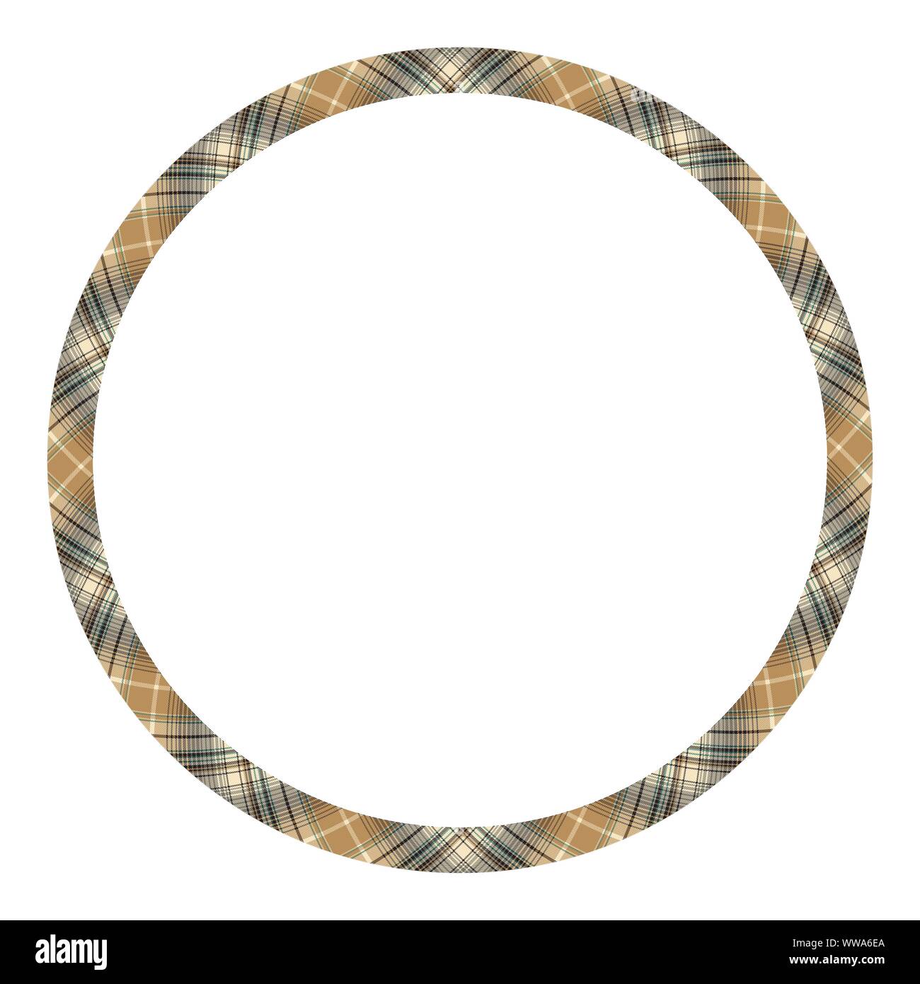 Circle borders and frames vector. Round border pattern geometric ...