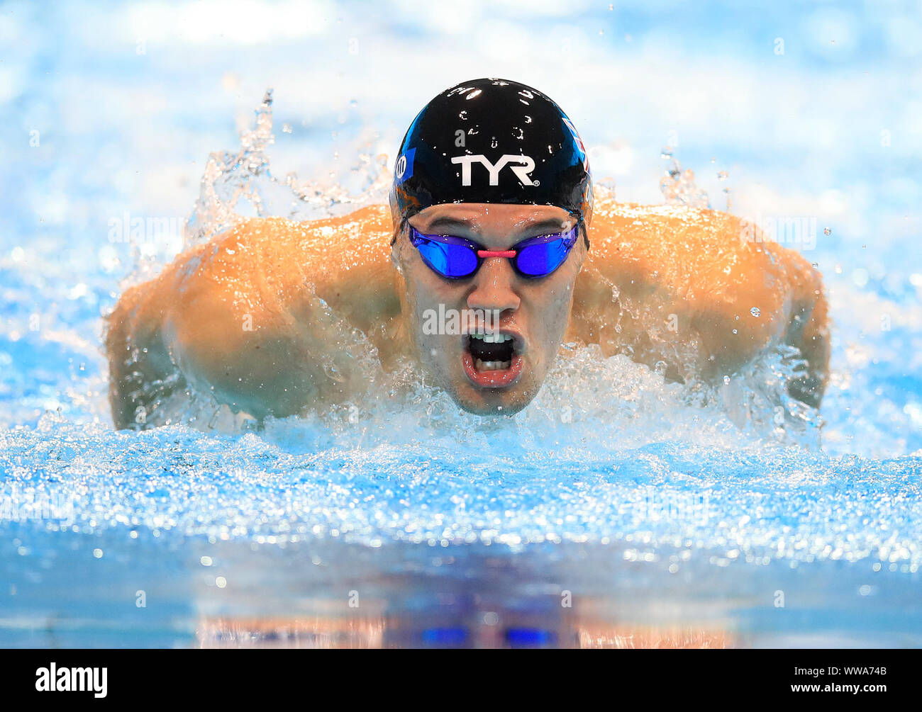 Great Britain's Reece Dunn competes in the Men's 200m Individual Medley ...