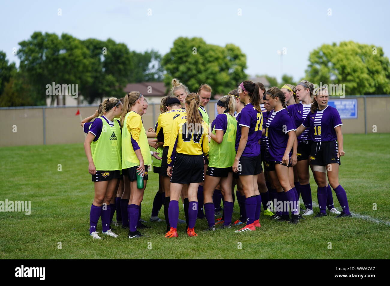 Fond du Lac, Wisconsin September 1st, 2019 Steven Point women's College ...
