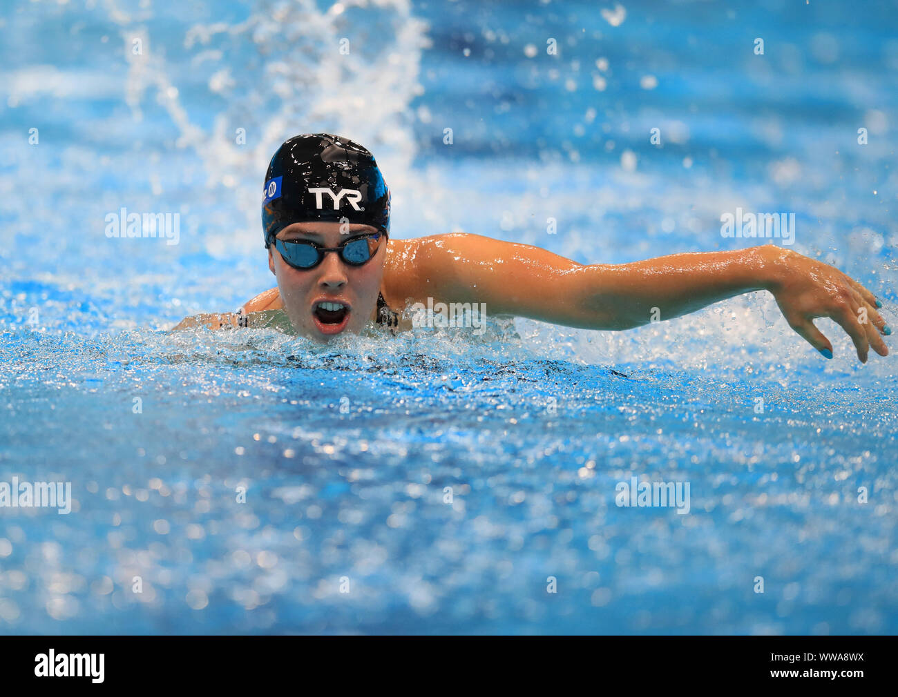 Great britains megan richter competes hi-res stock photography and ...