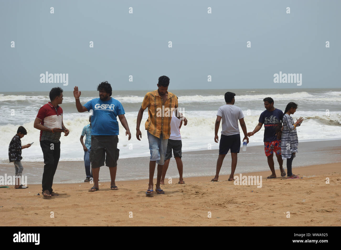 Calangute Beach. North Goa, Goa, India Stock Photo - Alamy