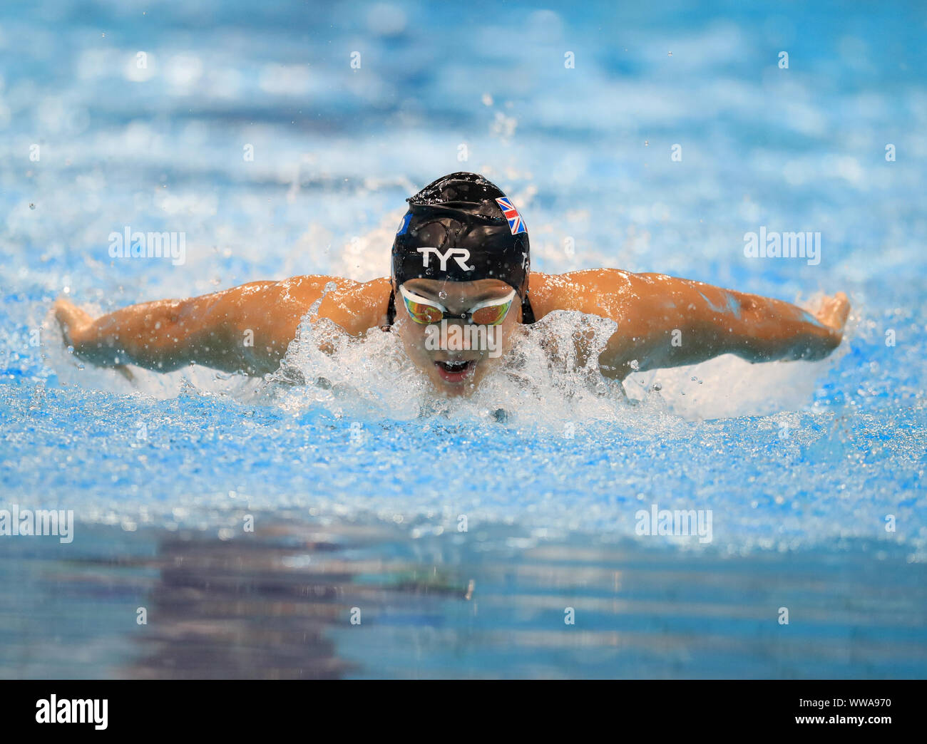 Great Britain's Alice Tai competes in the Women's 200m Individual ...