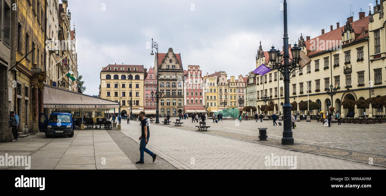 Wroclaw Rynek, Poland Stock Photo - Alamy