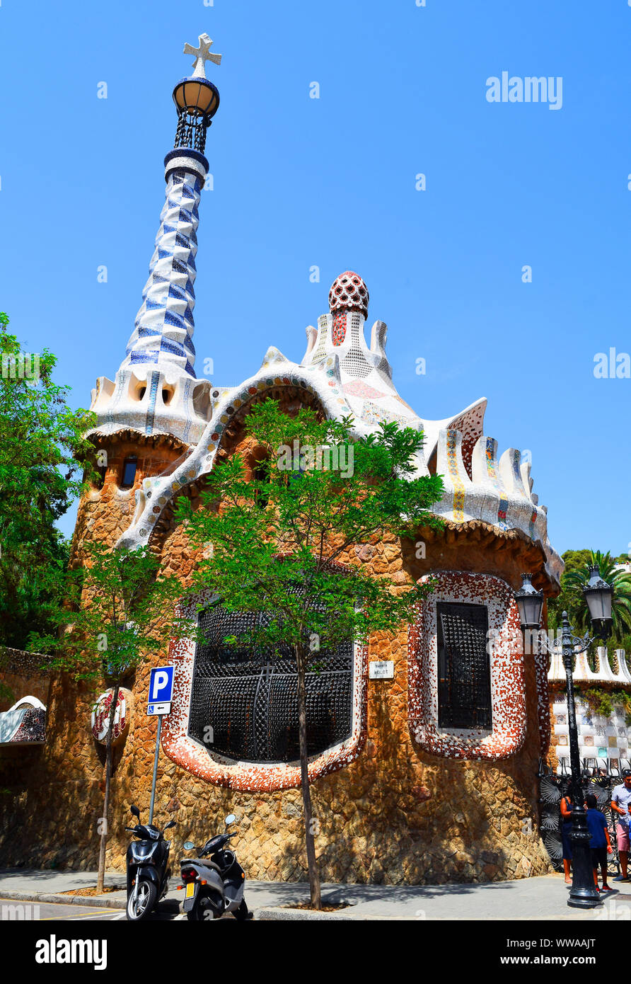 Gaudi Mosaic Building