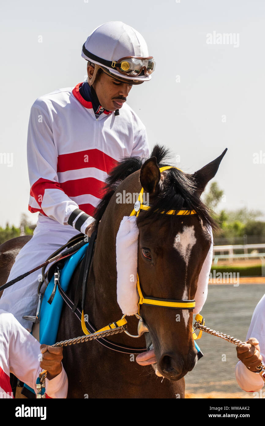 Horse Racig at King Khalid Racetrack, Taif, Saudi Arabia, 21/06/2019 ...
