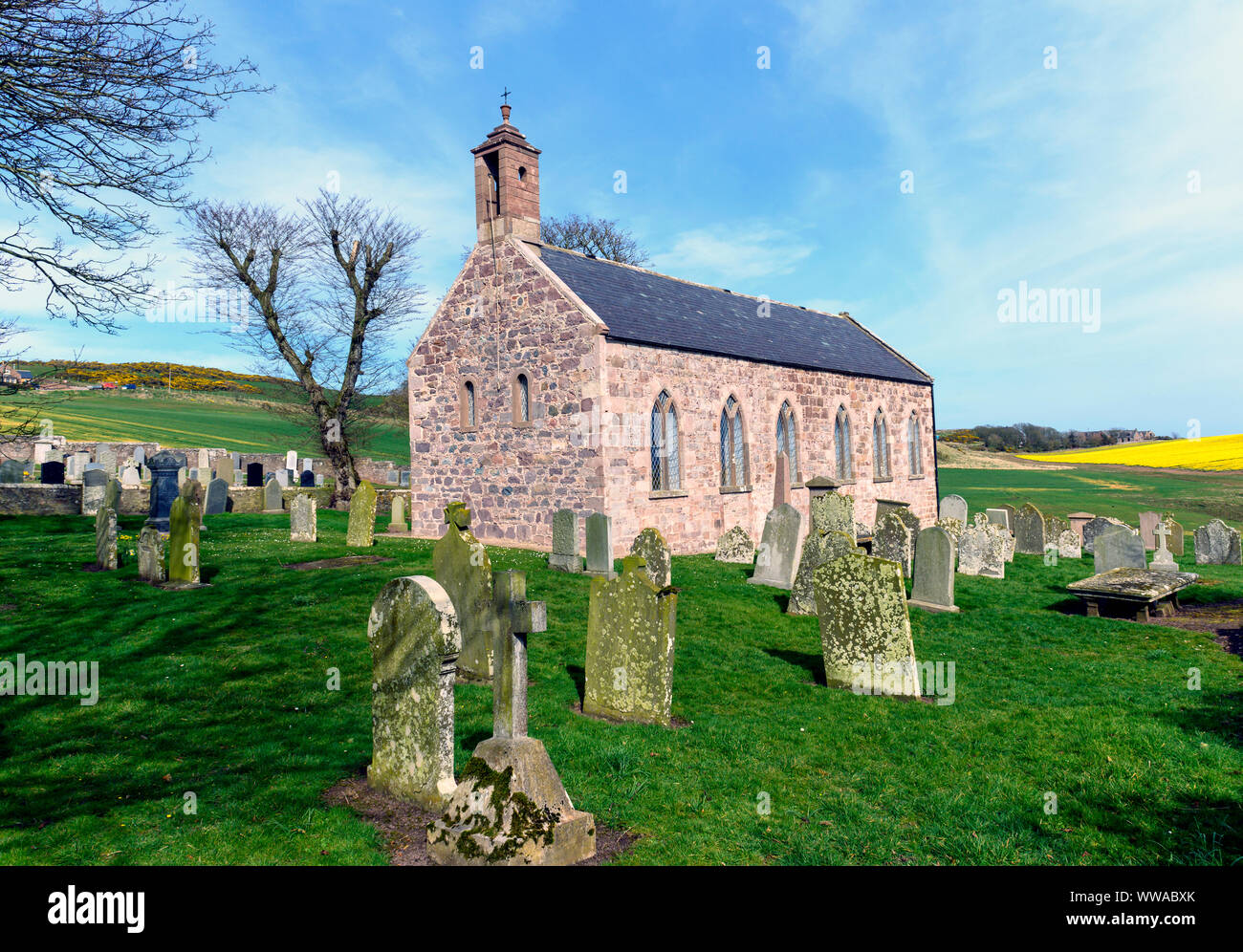 Kinneff Old Church, Kinneff, Montrose, Aberdeenshire, Scotland, UK ...
