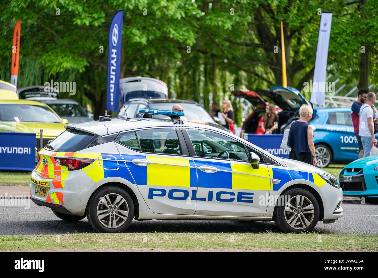 Side View Uk Police Car High Resolution Stock Photography and Images ...