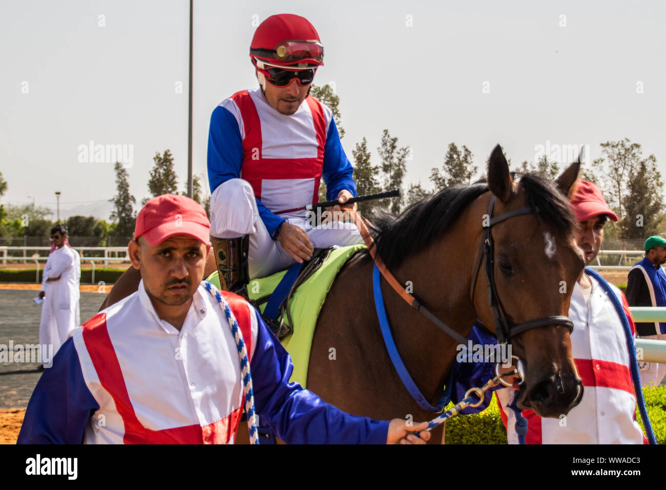 Horse Racig at King Khalid Racetrack, Taif, Saudi Arabia, 21/06/2019 ...